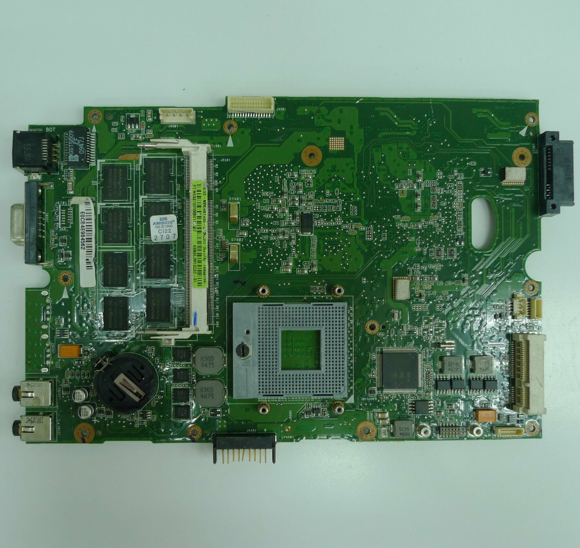 Материнская плата K50IJ REV. 2.1 для Asus K40IJ (донор)