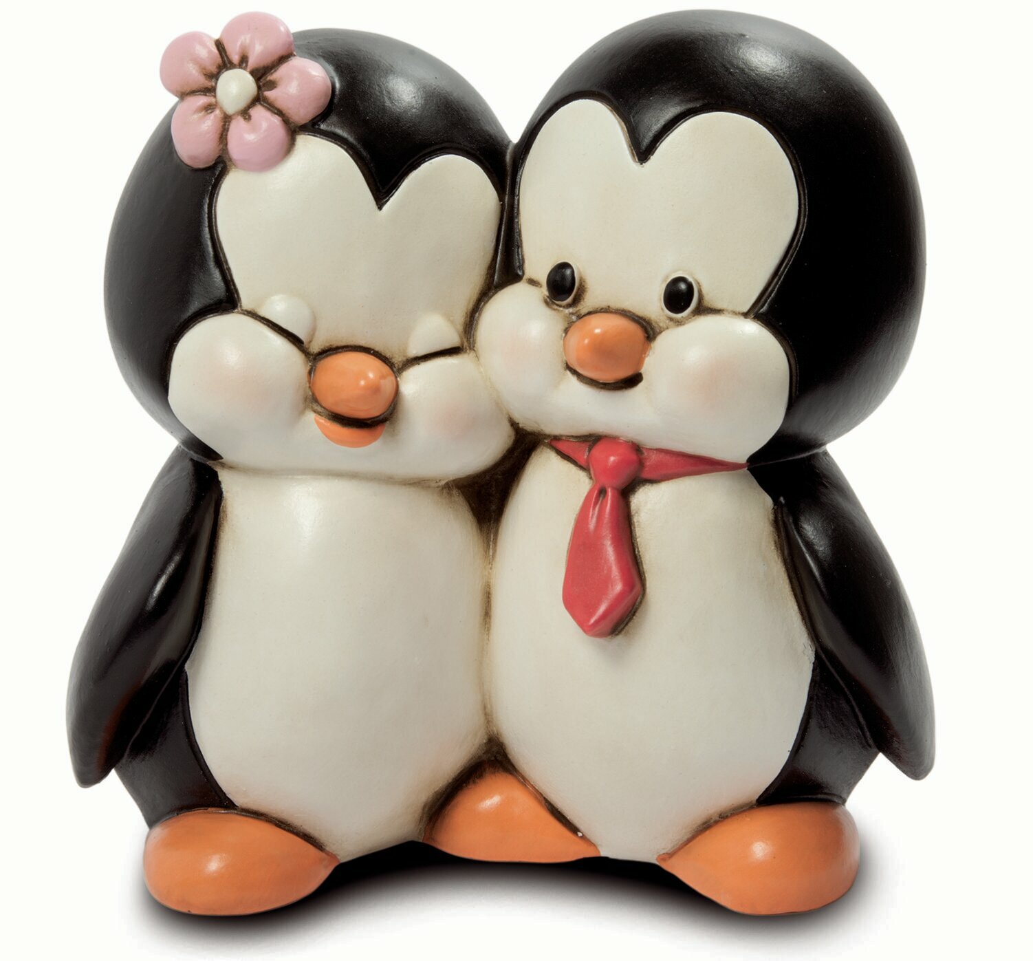 Фигурка керамическая влюбленные пингвины Ping e Pong EGAN Италия
