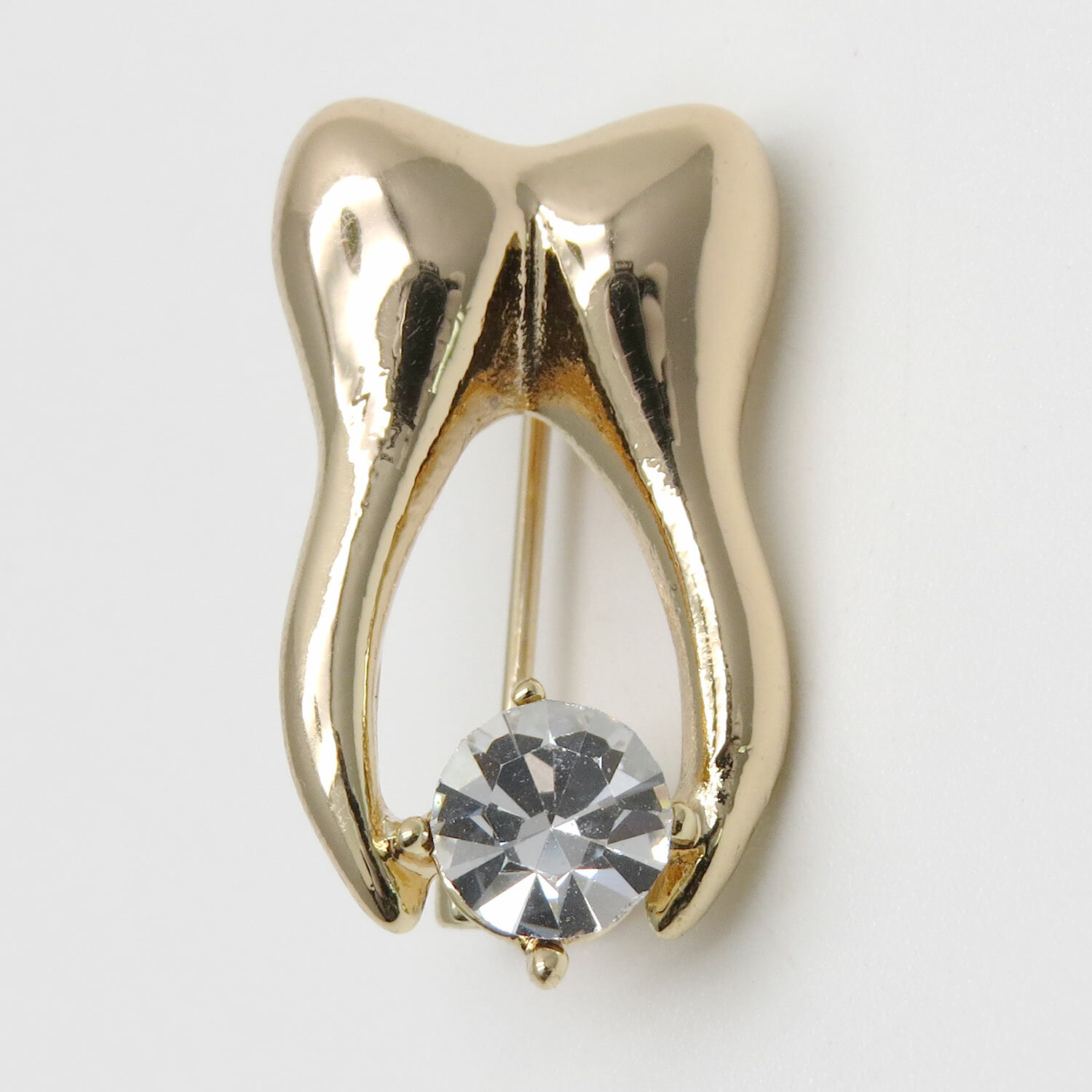 Брошь, стразы