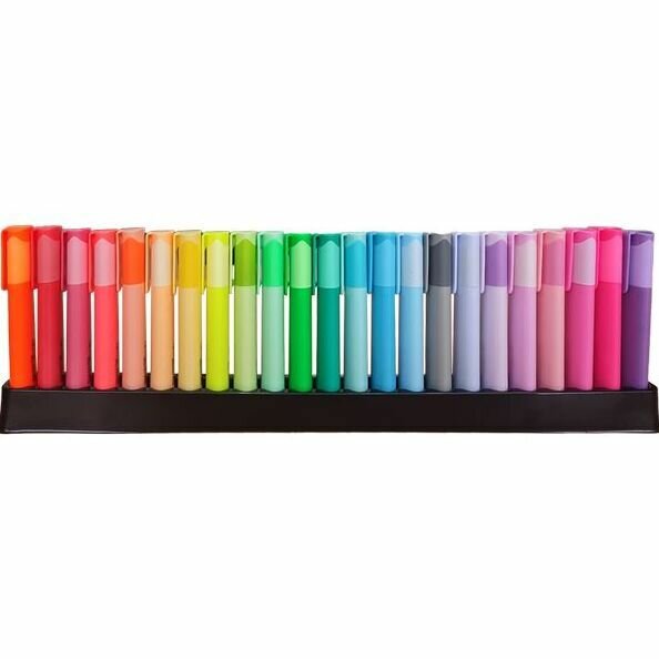 Набор маркеров текст. 23 шт. (8 неоновых, 8 пастельных, 7 классических