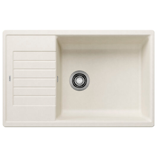 Кухонная мойка Blanco Zia XL 6 S Compact мягкий белый стоп-вентиль