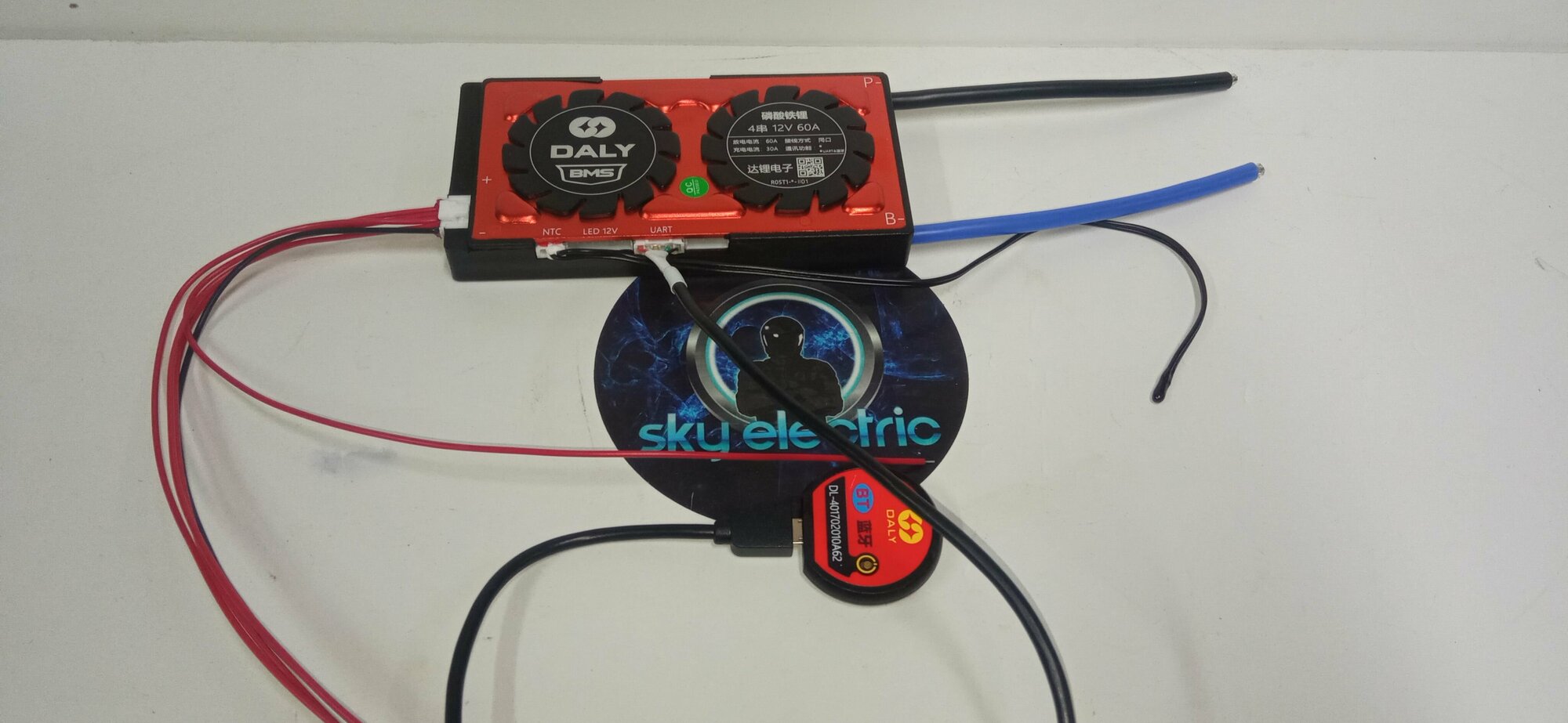 Смарт BMS LiFePO4 4S 12v 60A