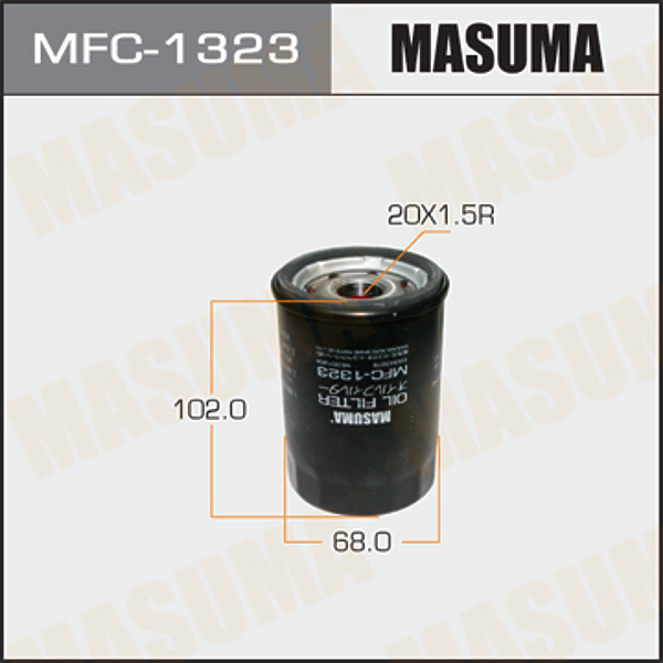 MASUMA MFC-1323 (1230A182 / MD301204 / MD321589) фильтр масляный