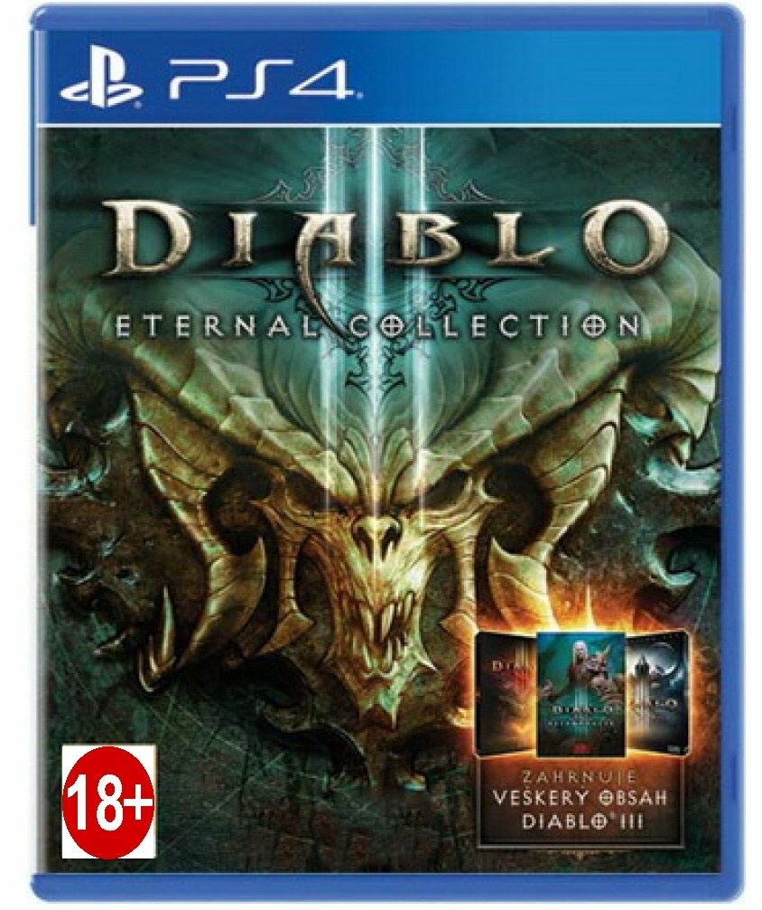 Видеоигра Diablo III: Eternal Collection Eternal Collection PS4/PS5 Издание на диске, русский язык.