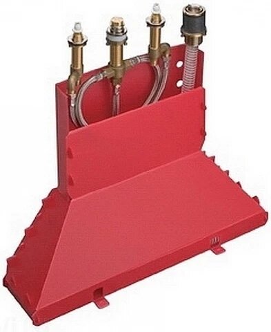 Скрытая часть смесителя для ванны 4 отверстия Hansgrohe 13444180