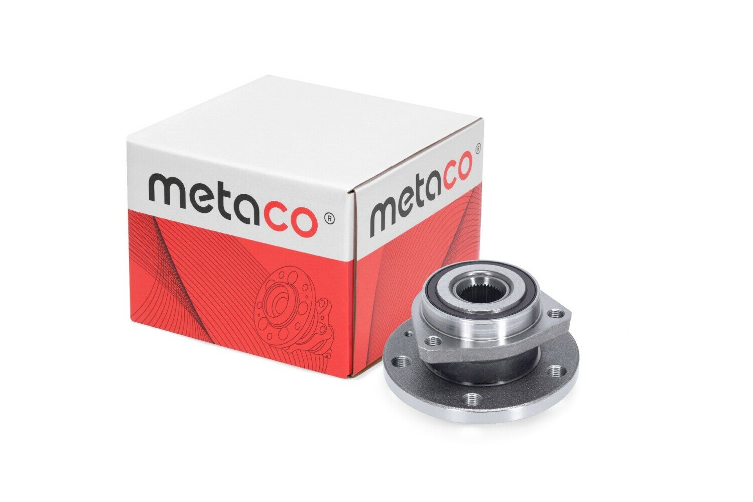 Ступица передняя перед лев METACO 5000-004