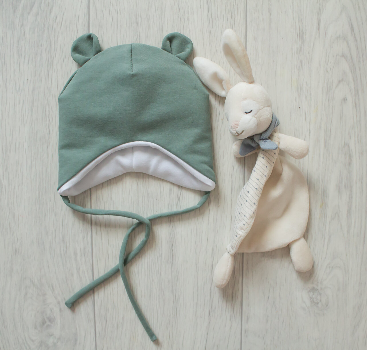 Шапка с ушками мишка для детей