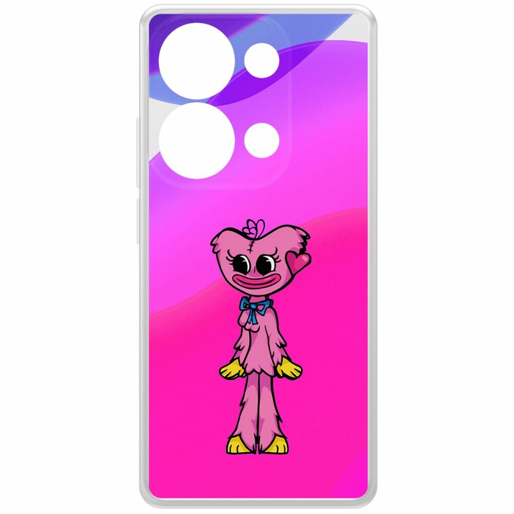 Чехол-накладка Krutoff Clear Case Хаги Ваги - Киси Миси для Xiaomi Redmi Note 13 Pro 4G