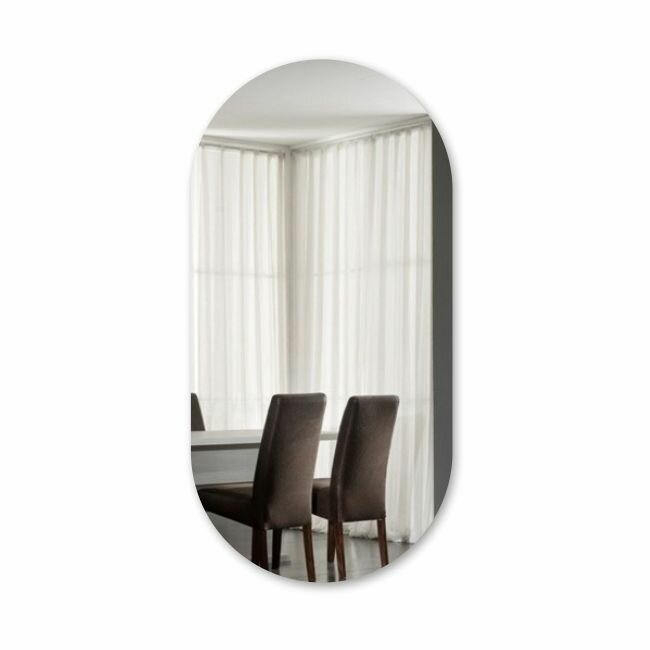 Зеркало интерьерное Финист, серия Areta, 85 х 45 см, настенное, шлифованная кромка