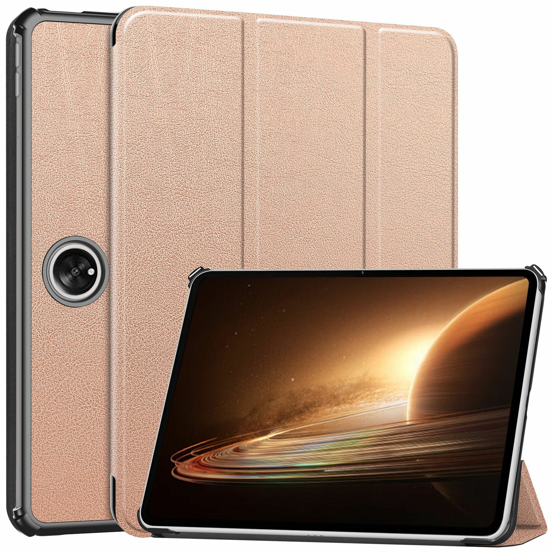 Чехол для OPPO OnePlus Pad (2023) / Oppo Pad 2 (2023) 11.6" розовое золото