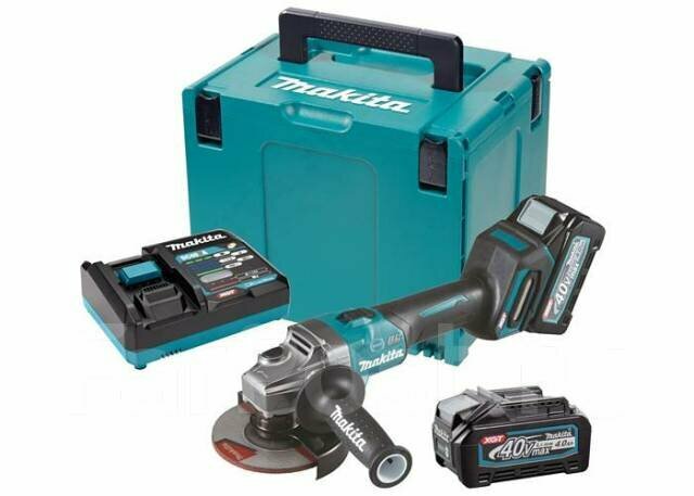 Аккумуляторная угловая шлифовальная машина Makita GA005 GM201