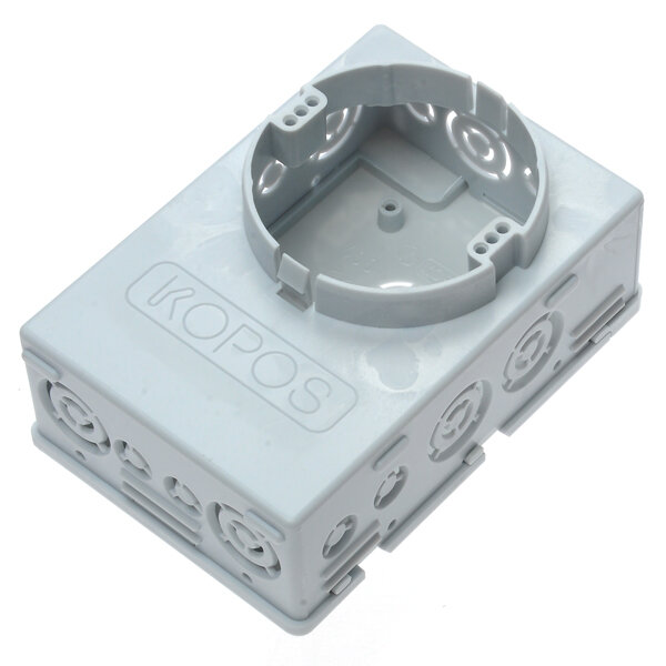 Коробка KUH 1_KA установочная 1 пост 132х90х57мм с доп. пространством (Kopos Kolin) (2 шт. в комплекте)
