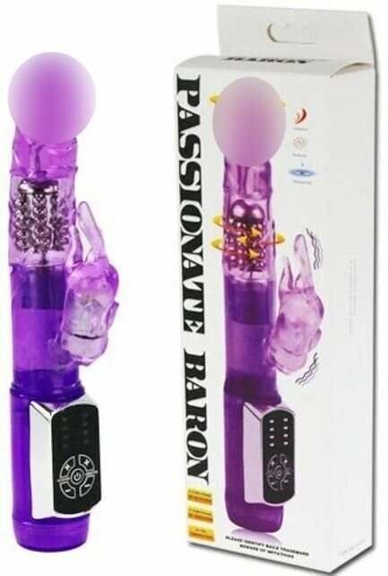 Хай-Тек Passionate Baron фиолетовый BW-037301 Дилдо фалоиметатор