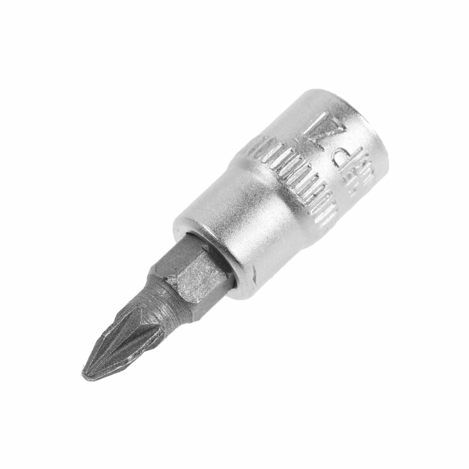 Головка с битой тундра, под квадрат 1/4", PZ1, CrV