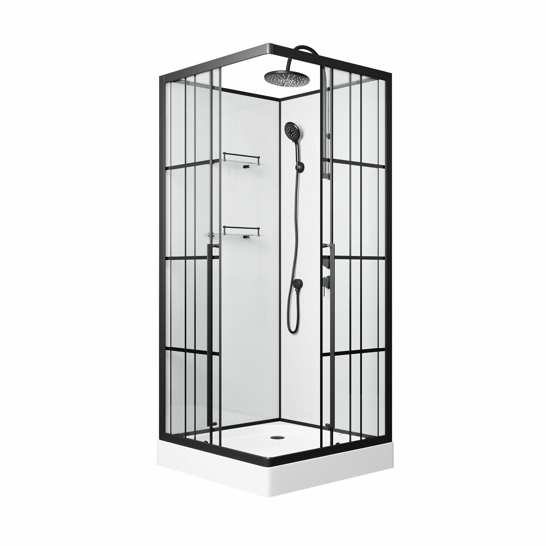 Душ. каб. Niagara Standart ST100/15QR/KL/BKT (1000х1000х2250)