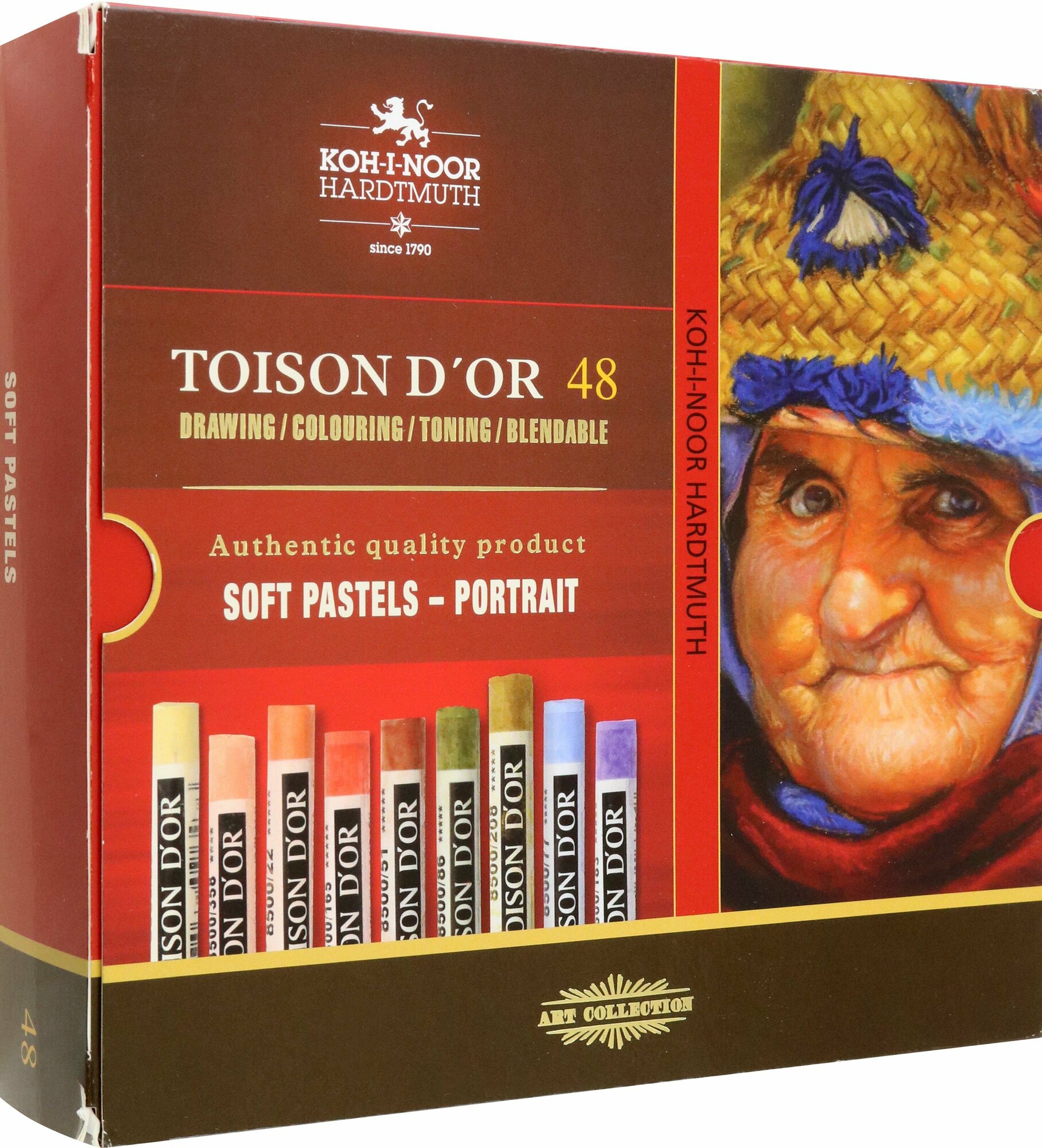 Пастель сухая художественная Toison d`Or Soft Portrait, 48 цветов