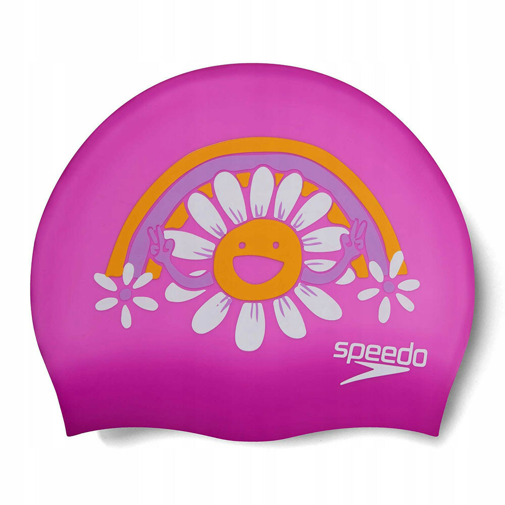 Шапочка для плавания детская Speedo Boom Silicone Cap Jr,8-0838615956, силикон (junior)