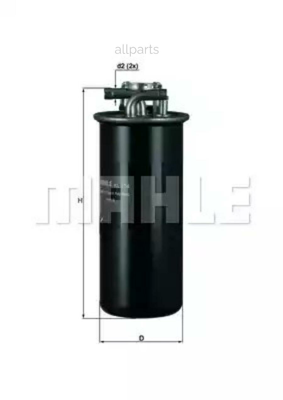 MAHLE KL454 Mahle Фильтр топливный погружной KL 454