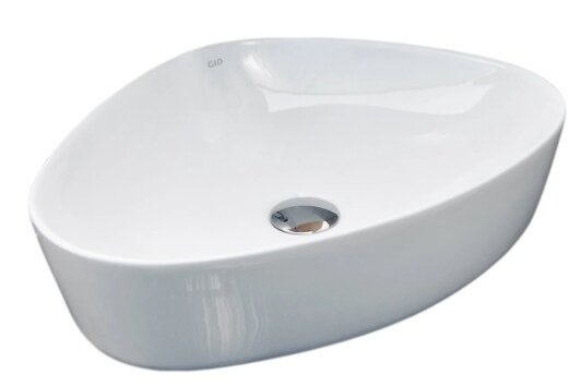 Накладная раковина Gid N9386 50х40 белая /51139