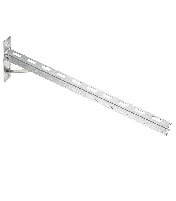 Кронштейн П-образный консольный 600х180 мм левый 47853