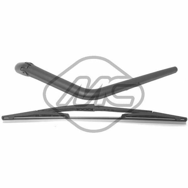 Щетка стеклоочистителя заднего стекла для автомобиля, METALCAUCHO 68055 (1 шт.)