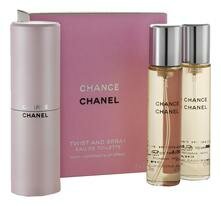 Chanel Chance Eau De Toilette туалетная вода 3*20мл