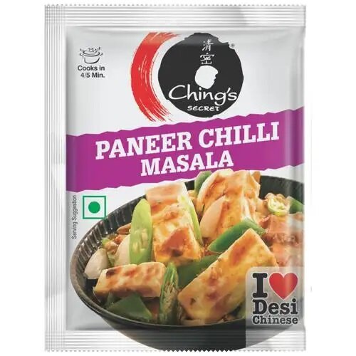 Masala Mix PANEER CHILLI, Ching's Secret (панир чили смесь специй, Чингс Секрет), 20 г.