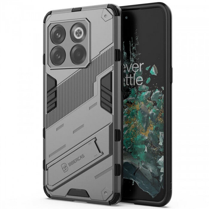 Megatron Противоударный чехол-подставка для OnePlus 10T / Ace Pro с защитой камеры