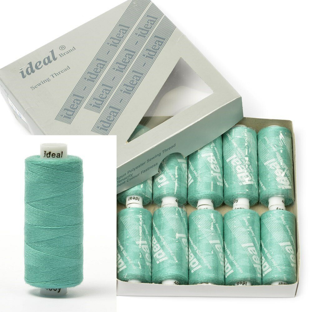 Нитки для шитья IDEAL (нитки швейные) 40/2 цв.478 голубой (10 шт)