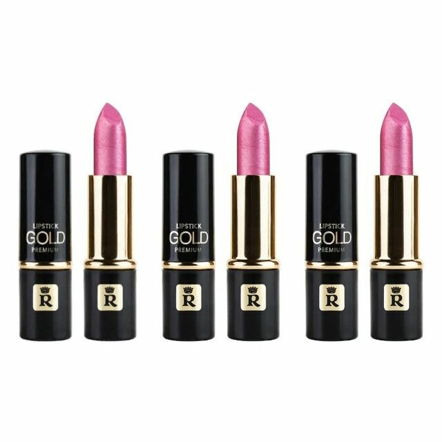 Relouis Помада губная Premium Gold, тон 375, 3.8 гр, 3 шт