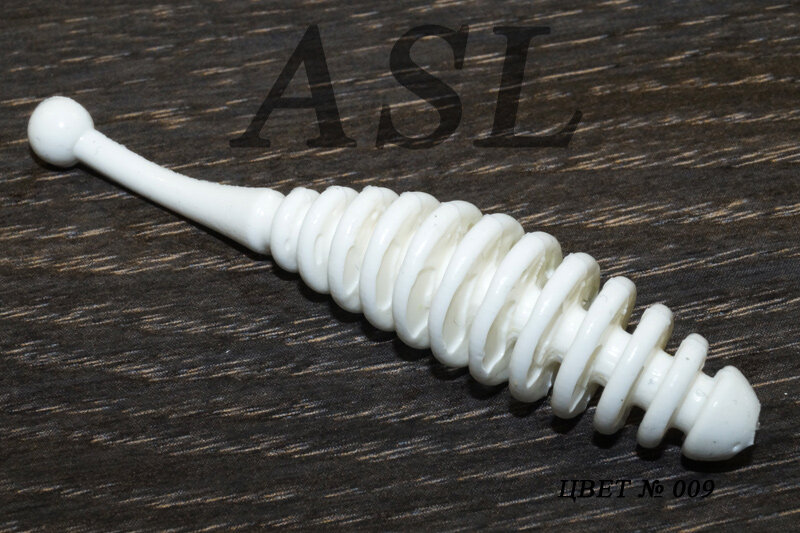 Силиконовая приманка ASL "Бу-Бу" цвет №009, L- 5см (2"), 10шт/уп