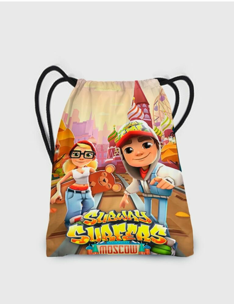 Мешок - сумка для обуви Subway Surfers - Сабвей Серф
