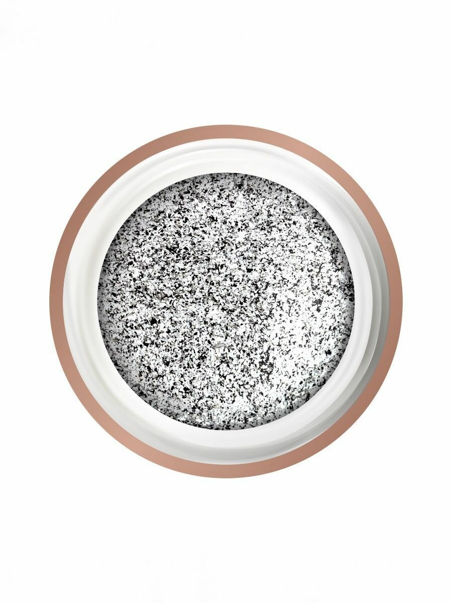 Nail Club Гель-краска с металлическими хлопьями CDS-3 Moonstone, 1 шт.