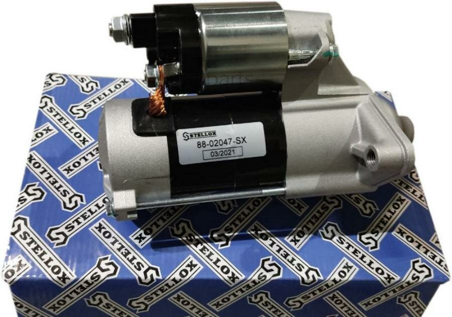 STELLOX 8802047SX Стартер 9 зубьев 12v 2,4kw