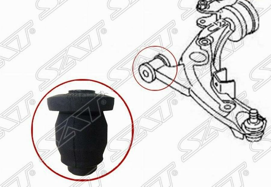 SAT ST-L206-34-470 Сайлентблок Mazda CX-7 06-12