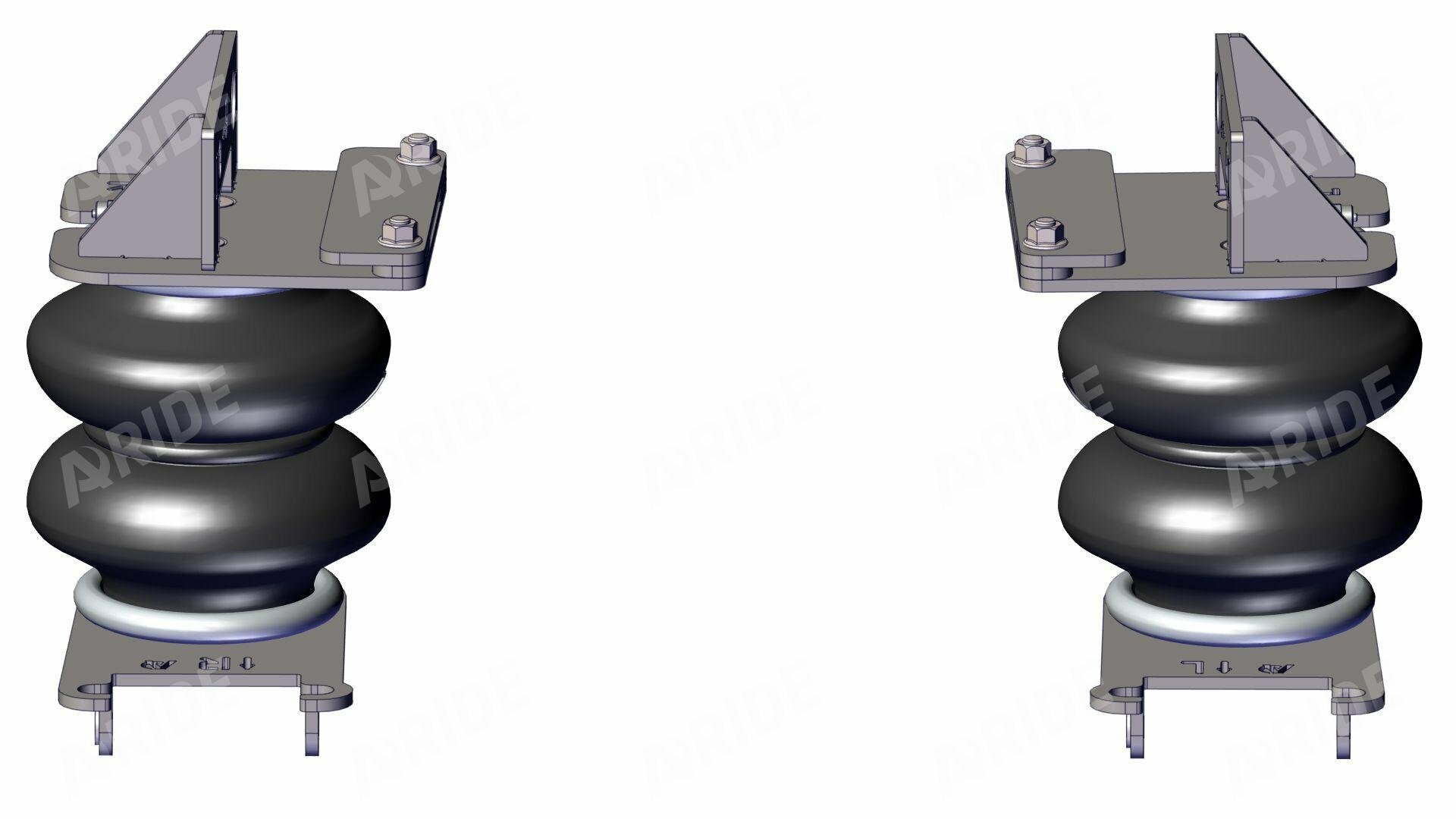 Пневмоподвеска для MAN TGL 8. ххх, 10. ххх, 12. ххх, передняя ось, Арайд, 39011