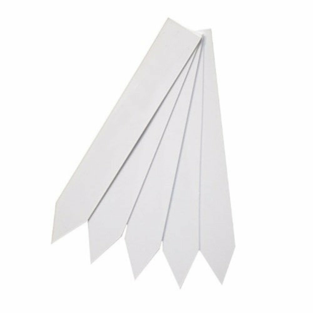 Бирки Колышки для рассады с черными метками 95 мм x 20,03 мм 20 шт