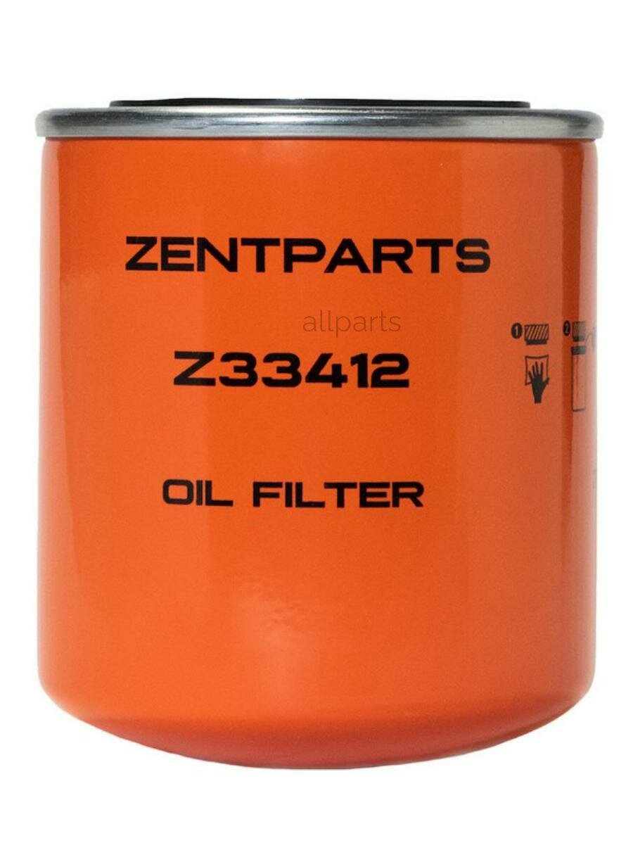 ZENTPARTS Z33412 фильтр масляный!\ Scania GR801/GRS890/890R