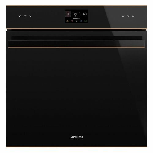 Духовой шкаф SMEG Dolce Stil Novo SOP6602TNR, черный/медь