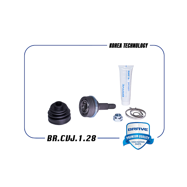 BRAVE BRCVJ128 (BRCVJ128_BR8) шрус внешний мкпп Chevrolet (Шевроле) lacetti, gentra с abs 22x52x33