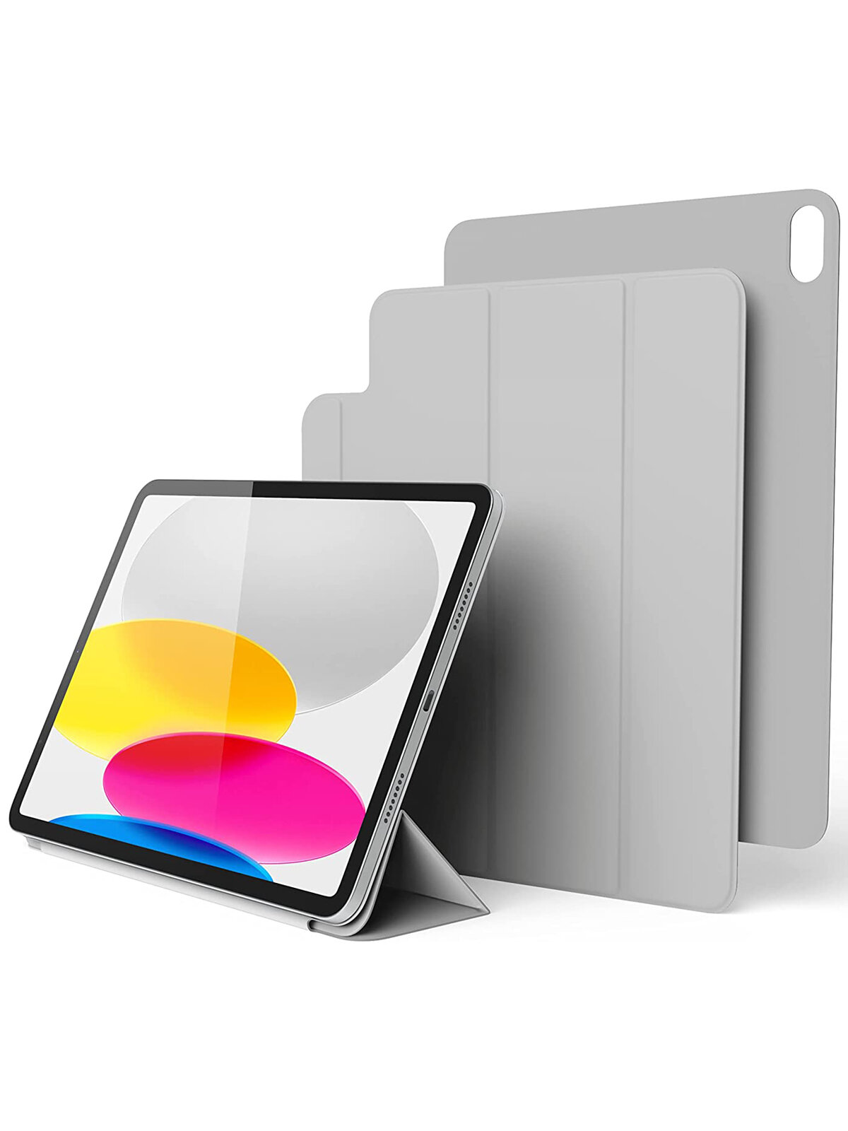 Elago для iPad 10.9 (2022 10th) чехол Magnetic Folio Light Grey