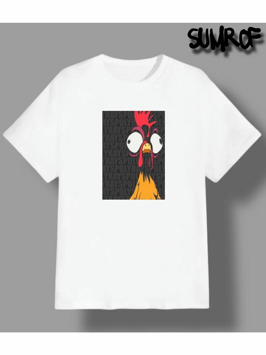 Футболка петух