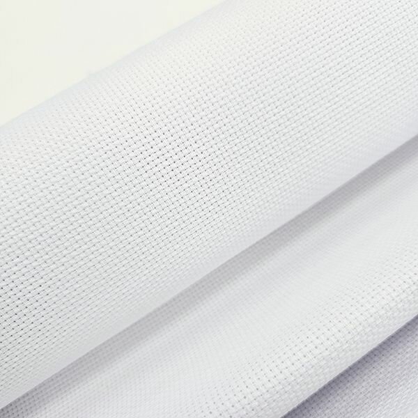 Канва Аида 14 (ЕС, цвет белый, 100% хлопок, 80х100 см.)