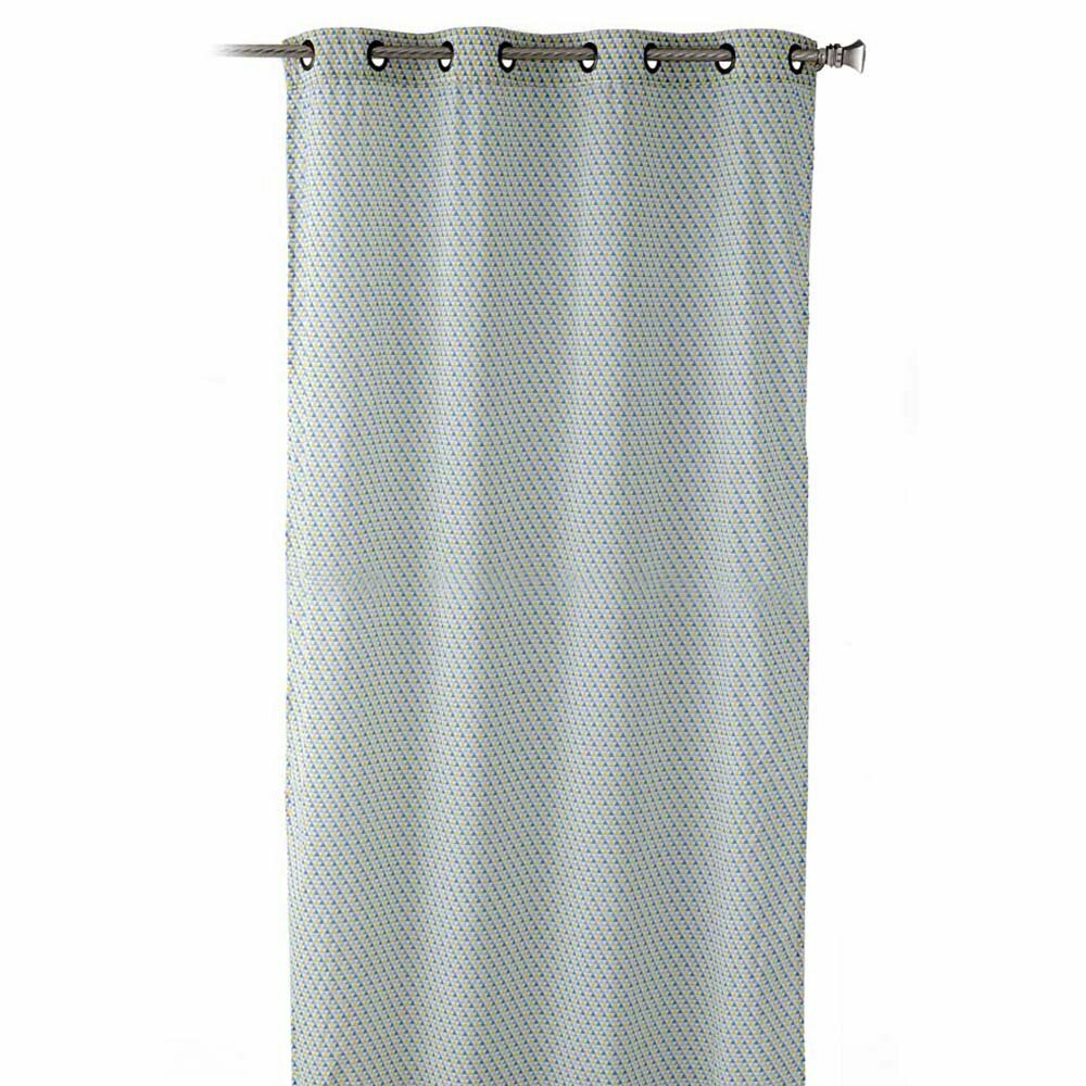Штора Isosele Celadon 53067, крепление на люверсах, 135x260 см