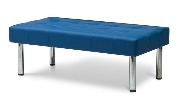 Офисный диван Бизнес банкетка, 60х40х45 см