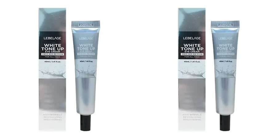 Крем для кожи вокруг глаз Lebelage осветляющий, 40 мл, 2 шт