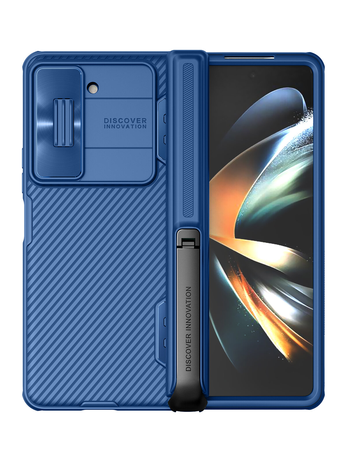 Nillkin для Samsung Galaxy Z Fold5 5G чехол CamShield Fold (Stand) Blue