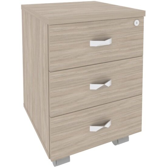 Тумба Riva CHAIR мобильная O. TM-3 Дуб аттик 432*460*611 Onix