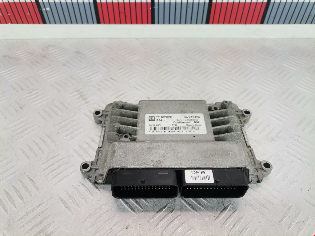 Блок управления двигателем Chevrolet Spark (M300) 25182026 арт. 1686008