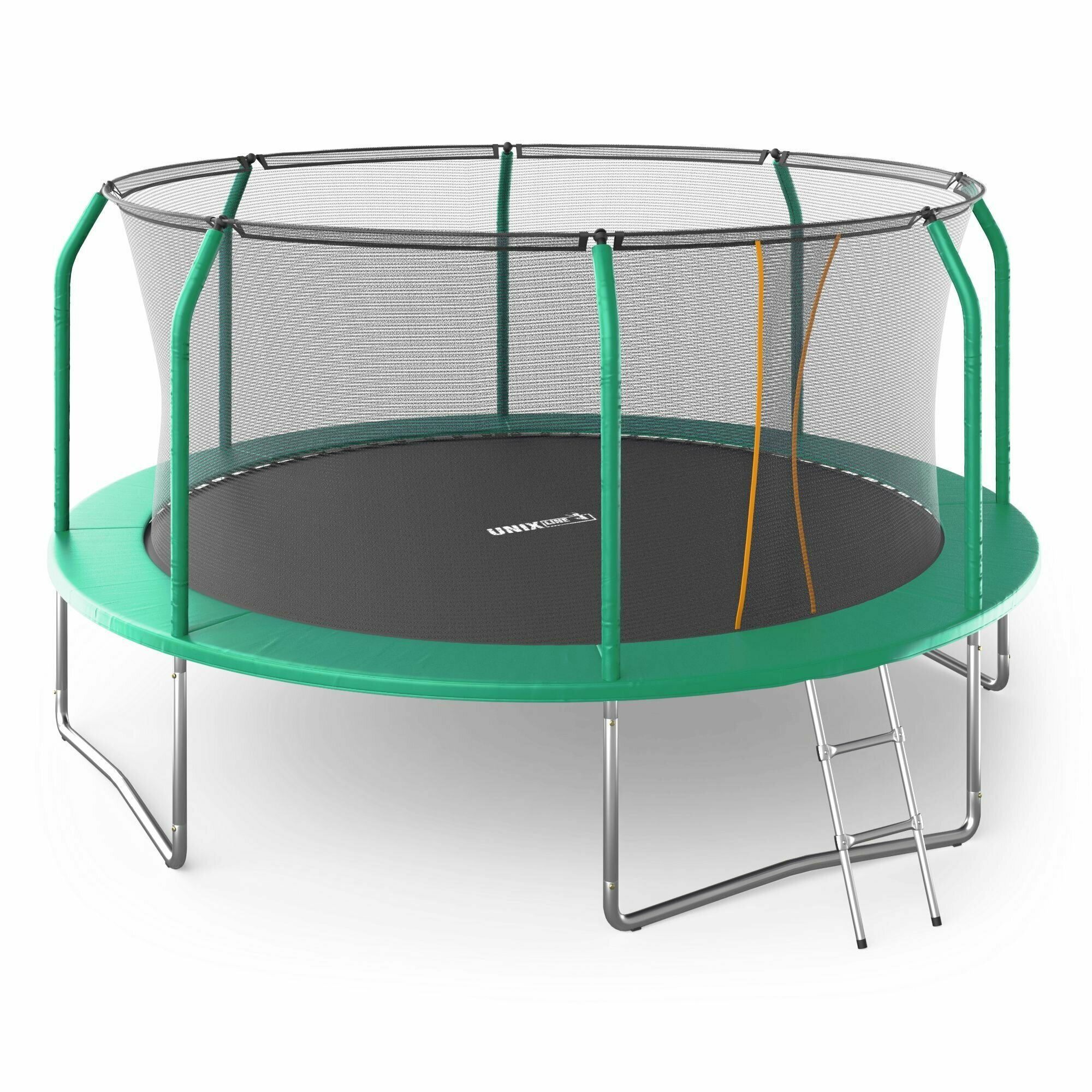 Батут UNIX Line SUPREME BASIC 427 см (зеленый)